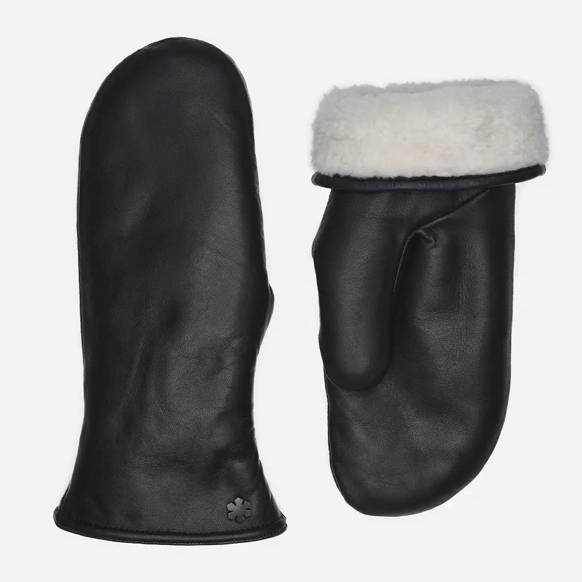 Timeless mittens » Warm male leather mittens | RHANDERS