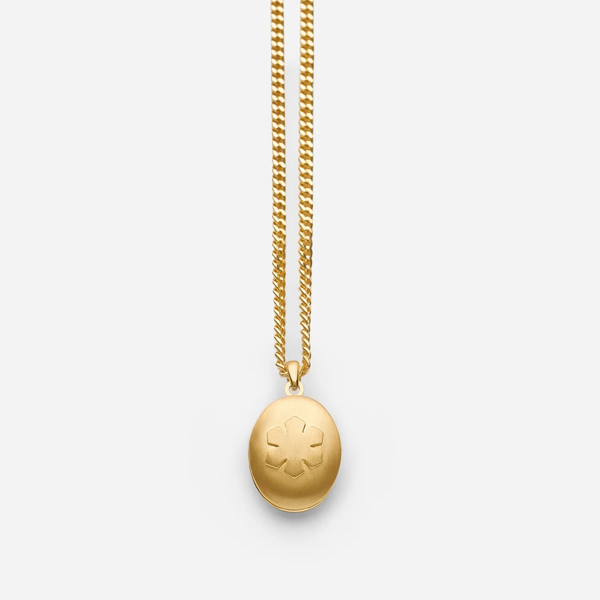 Gold Amulet Necklace » 14K plated jewellery | RHANDERS